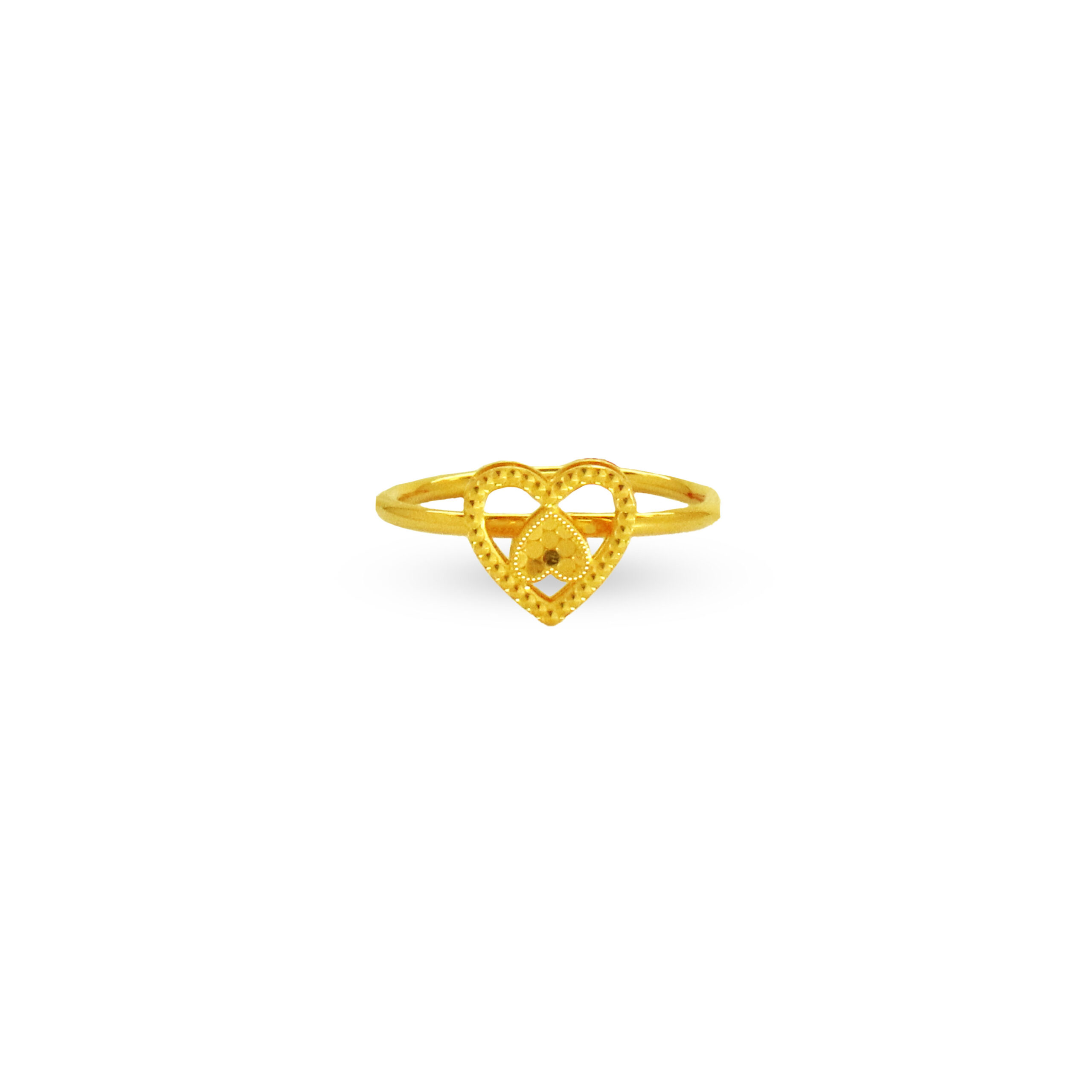 Hubbell Love Ring - Mistgold